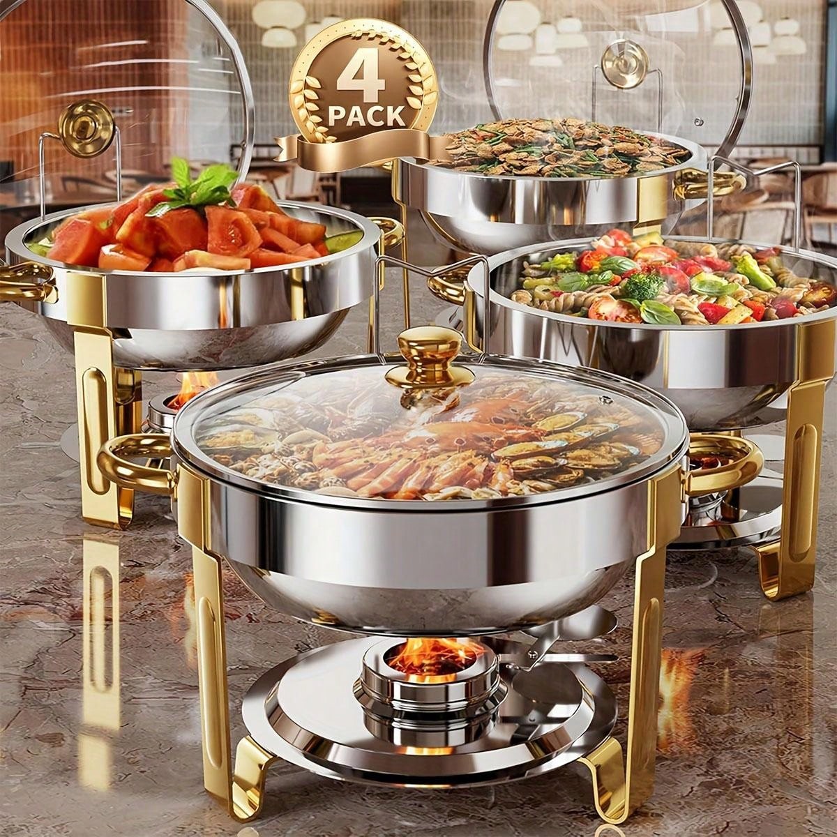 BLAGEPORT 4 Sets Of Self-Service Hot Pot Sets – Blageport